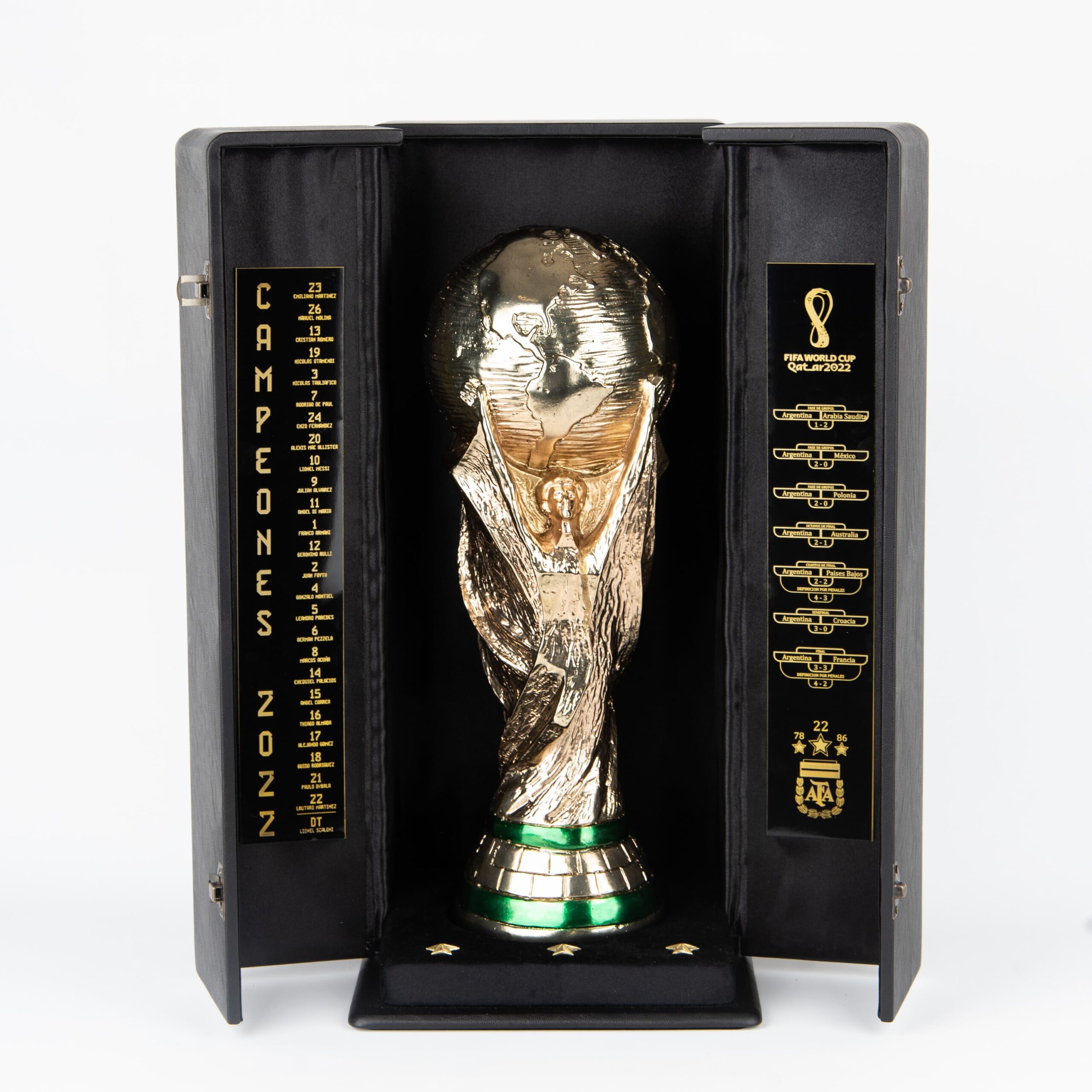 Copa Del Mundo R plica 1 1 Con Estuche Premium Edici n Campeones 2022